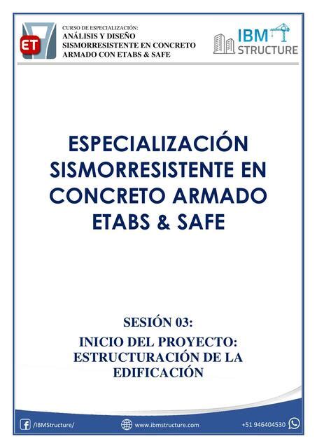 SesiÓn 03 EstructuraciÓn De La EdificaciÓn Erik Udocz