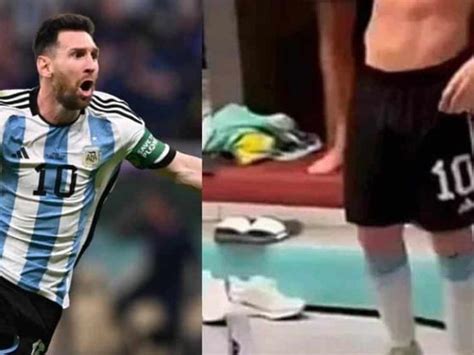 Captan A Messi Pateando Jersey De México