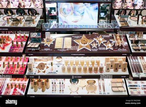 Dusseldorf Germany Circa September 2018 Cosmetics On Display At