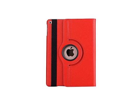 Capa Ipad 5º E 6º Geração 97 Giratória Vermelha Com O Melhor Preço é