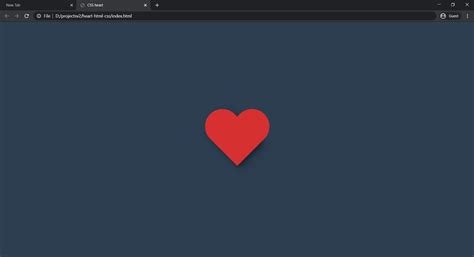 github trananhtuat heart html css create heart with css