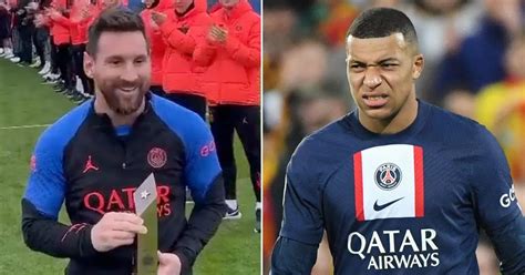 Fans Joke Kylian Mbappe Calls In Sick For Lionel Messis Heros Welcome Back At Psg Daily Star
