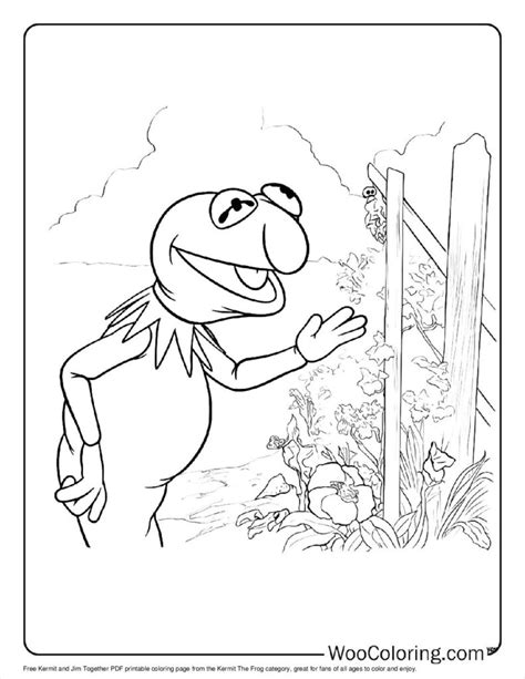 100 Kermit The Frog Coloring Pages Free Pdf To Print Woo Coloring