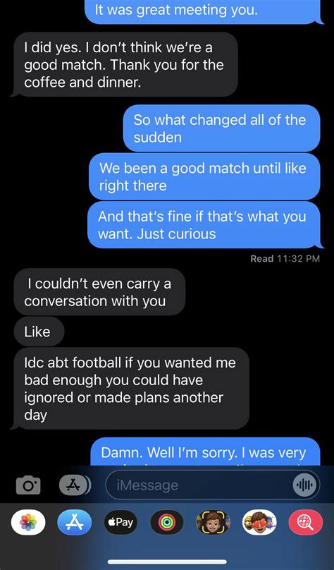 Girl Walked Out On Our First Date Last Night Because I Didnt Give Her