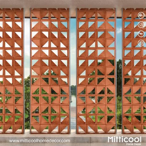 Mitticool Home Decor Terracotta Jaali Transform Your Outdoor Oasis