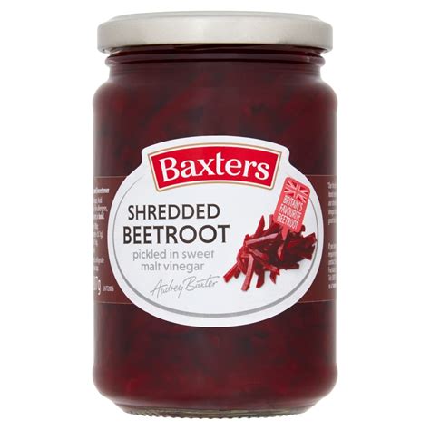 Baxters Shredded Beetroot In Sweet Malt Vinegar Baxters Shop