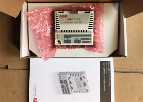 Abb Ethercat Adapter Module Feca 01 Fieldbus Kit 3aua0000072069 Drive Module New