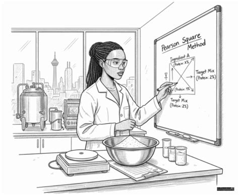 Pearsons Square Method Of Standardization Food Systems Africa