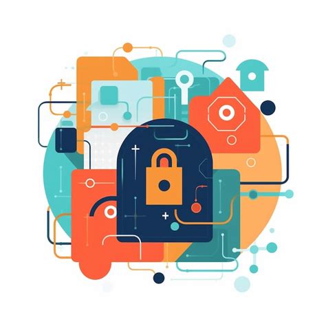 Premium Ai Image Data Security Icon