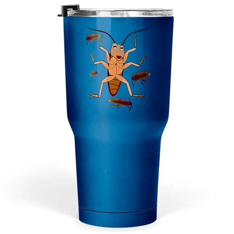 Womens Palmetto Bug German American Roach Insect Cockroach Tumblers 30