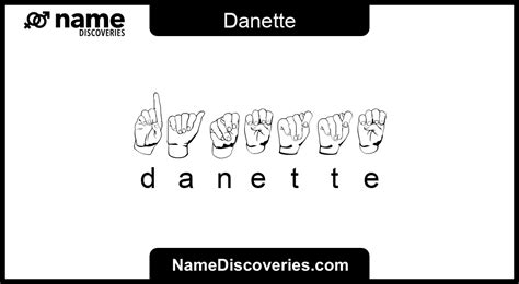 Danette Name Meaning And Origin
