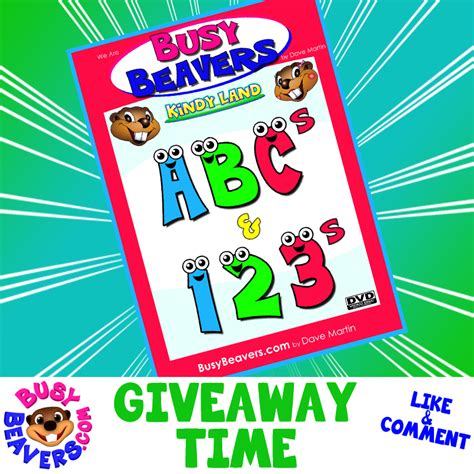 Giveaway Busy Beavers Abcs And 123s Learning Dvd