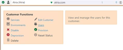 Configuring User Templates Atria Docs