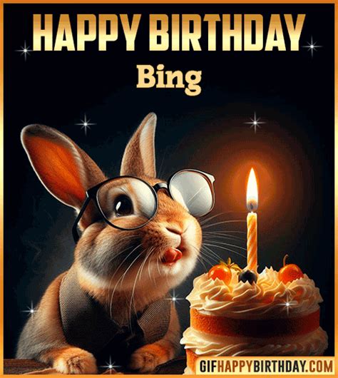 🎉 Happy Birthday Bing  🎂 Funny And Personalized Animated Wishes