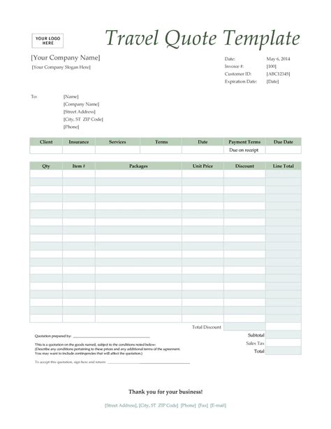 30 Best Quotation Templates Doc Xls Pdf Templatearchive