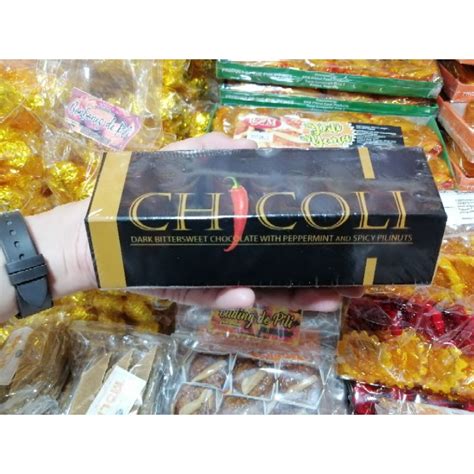 Bicols Chicoli Chocolate Flavor With Pili Nuts Inside Shopee Philippines