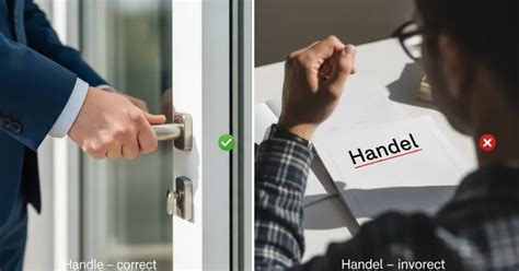 Handle Or Handel Correct Spelling Meaning And Usage