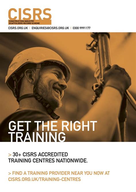 Construction Industry Scaffolders Record Scheme Cisrs On Linkedin