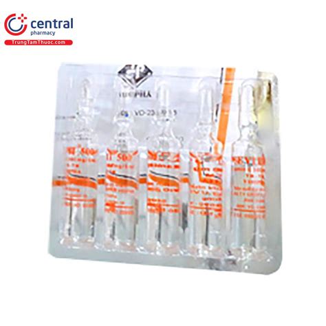 ChÍnh HÃng Thuốc Cevit 500 Hộp 100 ống Bổ Sung Vitamin C