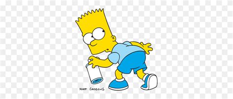Bart Simpson Logo Vector Bart Png Flyclipart
