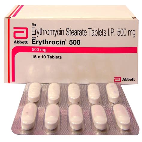Erythrocin Erythromycin Salts Tablets At ₹ 107box In Nagpur Id 17585933591