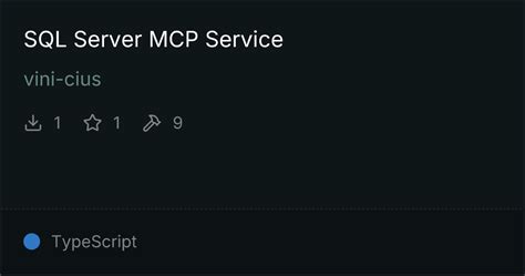 Schema Sql Server Mcp Service Glama