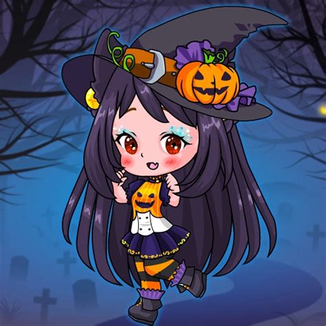 Halloween Chibi Couple Play Halloween Chibi Couple On Humoq