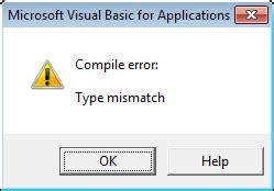 VBA Data Types