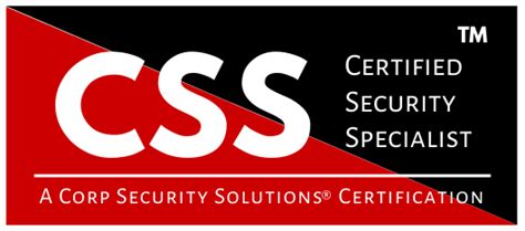 css certified security specialist corpsecurity learn