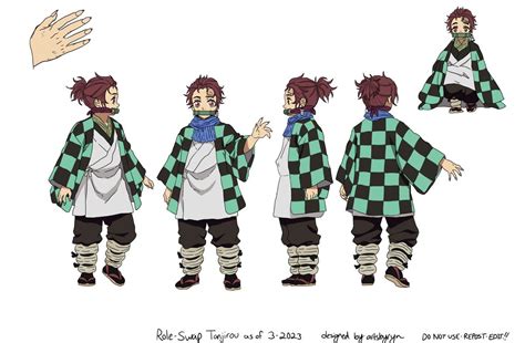Swap Tanjiro Sheet Slayer Anime Dragon Slayer Anime Demon