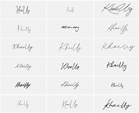 Chữ Ký Tên Uy 20 Mẫu Chữ Ký Đẹp Hợp Phong Thủy