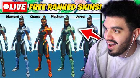 New Free Ranked Skins Soon Unreal Player Dominating Solos 🏆
