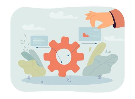 Free Vector Tiny Programmers In Analysis Process Of Data Flat Vector