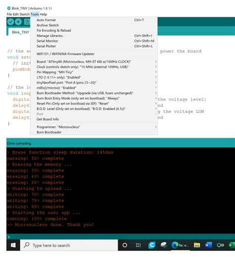 ATtiny88 Wont Run My Program 3rd Party Boards Arduino Forum