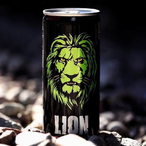 Lion Energy Drink Package Design On Behance