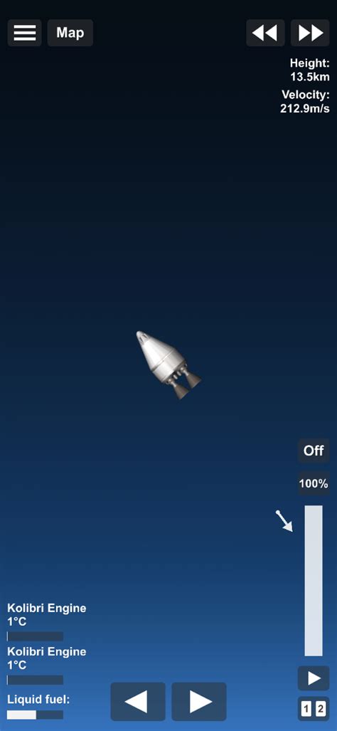 A Combination Liquid Solid Fuel Missile I Had To Shorten The Liquid Fuel Boosters From My