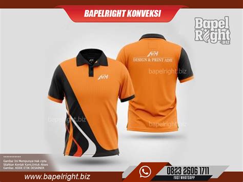 5 Desain Kaos Polo Kombinasi Terbaru Bapelright Konveksi