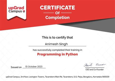 Animesh Singh On Linkedin Python Upgrad Continuouslearning