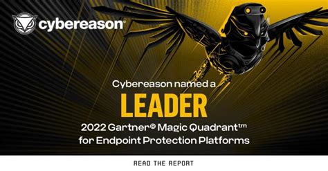Gartner Magic Quadrant For Endpoint Protection Platforms 2022 Analyst