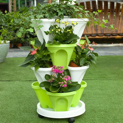 Stackable Planter Tower Artofit