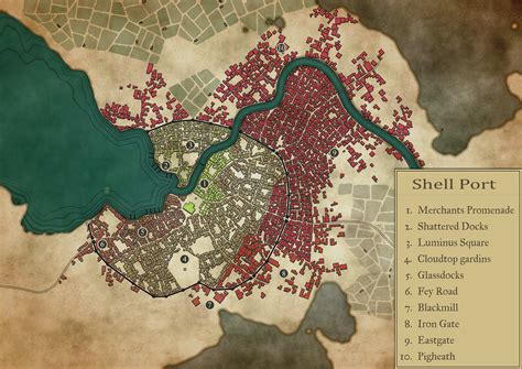 Fantasy Village Map Generator