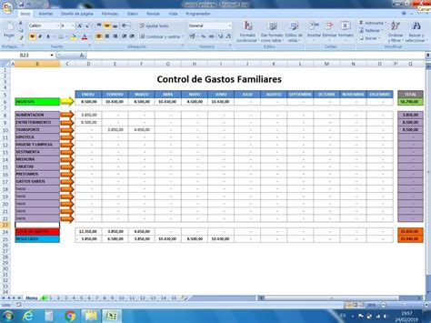 Plantilla 3 Control De Gastos E Ingresos Excel Gratis Amartya