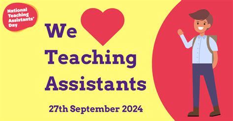 Celebrate With Us National Teaching Assistants Day