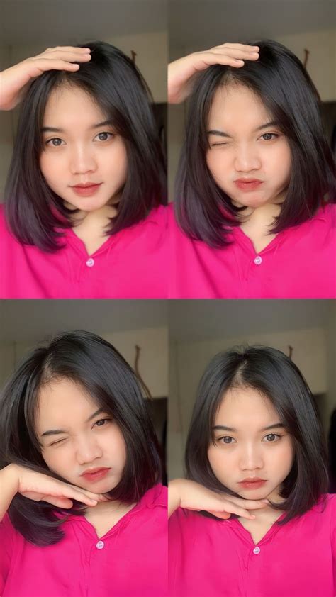 Pap Cewe Rambut Bondol Hair Looks Floral Hair Hair Styles