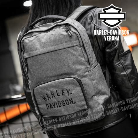 Harley Davidson® Rugged Twill Backpack 90224gray