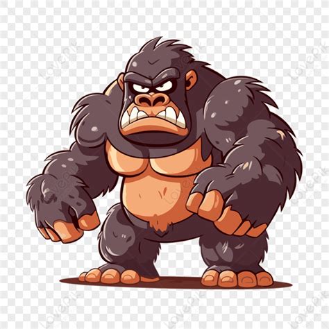 Lovepik صورة Eps 380591802 Id الرسومات بحث صور غوريلا غاضبة المتجهغوريلا