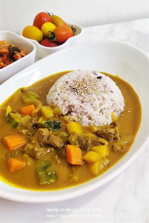 카라멜라이징해서 더 깊은맛의 소고기카레♥유투브
