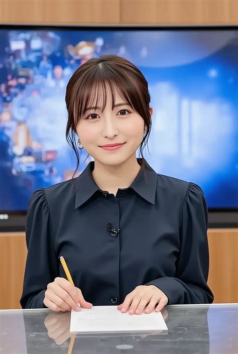Female Announcer For Morning Wide Show15、 1 Pretty Woman Seaart Ai