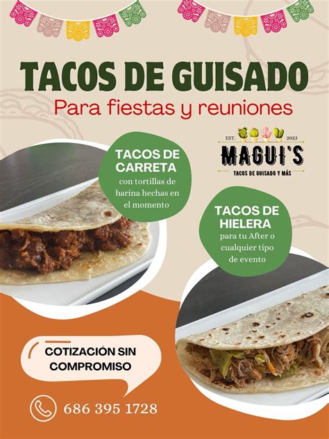 Tacos De Guisado Maguis Mexicali