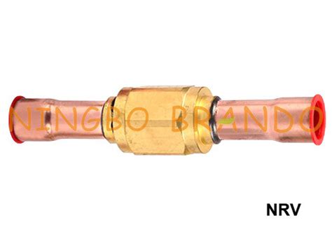 Danfoss ประเภท Refrigeraion เช็ควาล์ว Nrv Nrvh 1 4 3 8 1 2 5 8